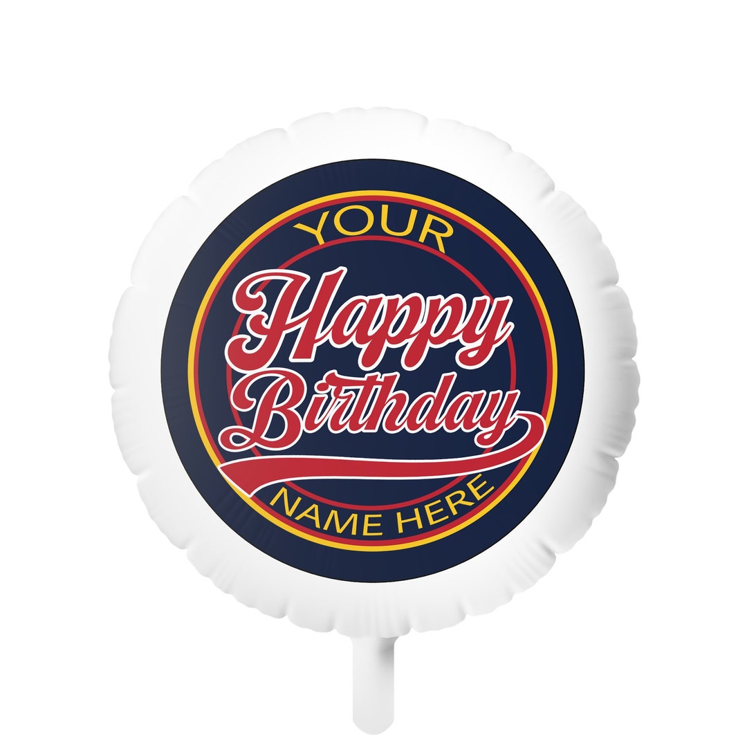 Custom Indiana Fever Style Birthday Mylar Balloon - Etsy