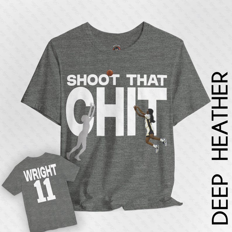 Adult Two Sided - Shoot That Chit - Chit Chat Half Court Shot - Iowa T ...