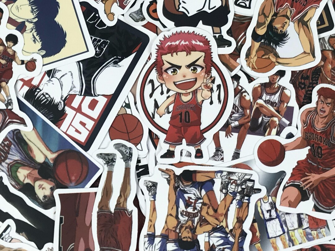 Slamdunk Stickers, Hanamichi Sakuragi,50 Pcs per Pack - Etsy
