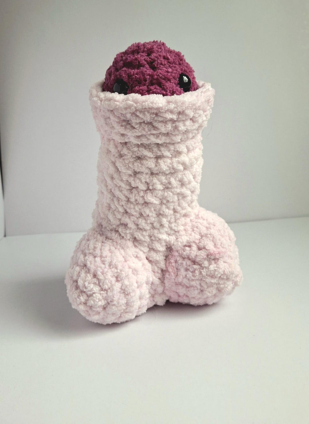 Crochet PP, Inappropriate Crochet, Amigurumi Penis, Penis Plush, Penis ...