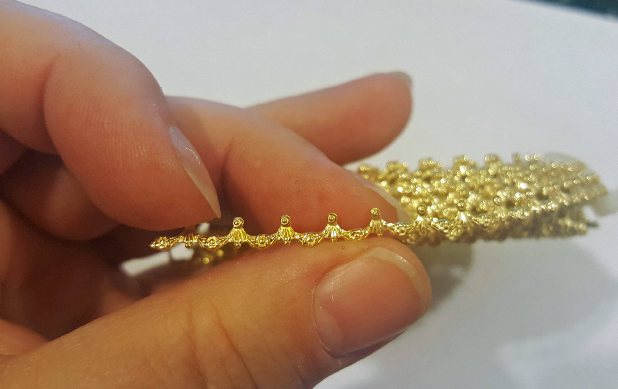 6 Copper Gallery Wire Swag Metal Strip Gallery Wire - Etsy