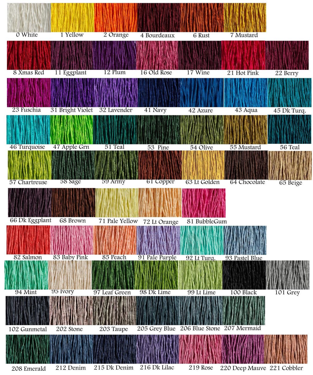 10 Ea Silk Strings/cords for Jewelry Making 2/3mm Silk Strings Hand ...