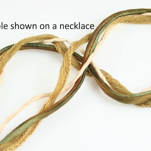 Silk Strings for Jewelry Making 10 Ea 2/3mm Silk Strings Earths ...