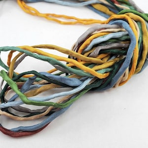 Silk Strings for Jewelry Making 10 Ea Desert Canyon 2/3mm Silk Strings ...
