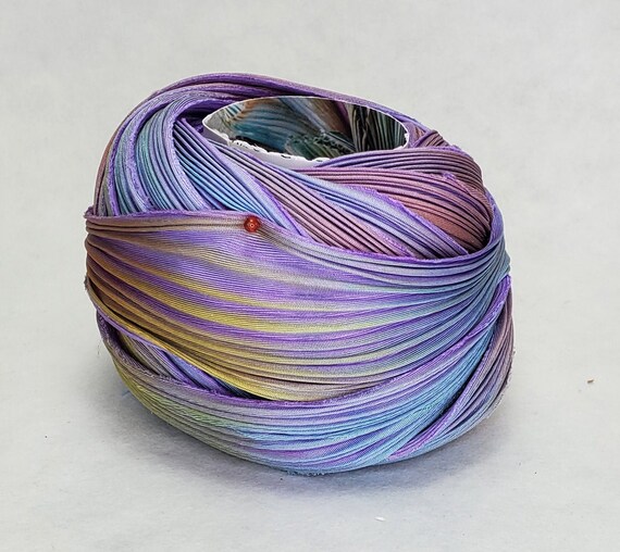 Silk Ribbon Shibori 1/2 Yd Shibori Girls Hand Dyed Silk Ribbon | Etsy
