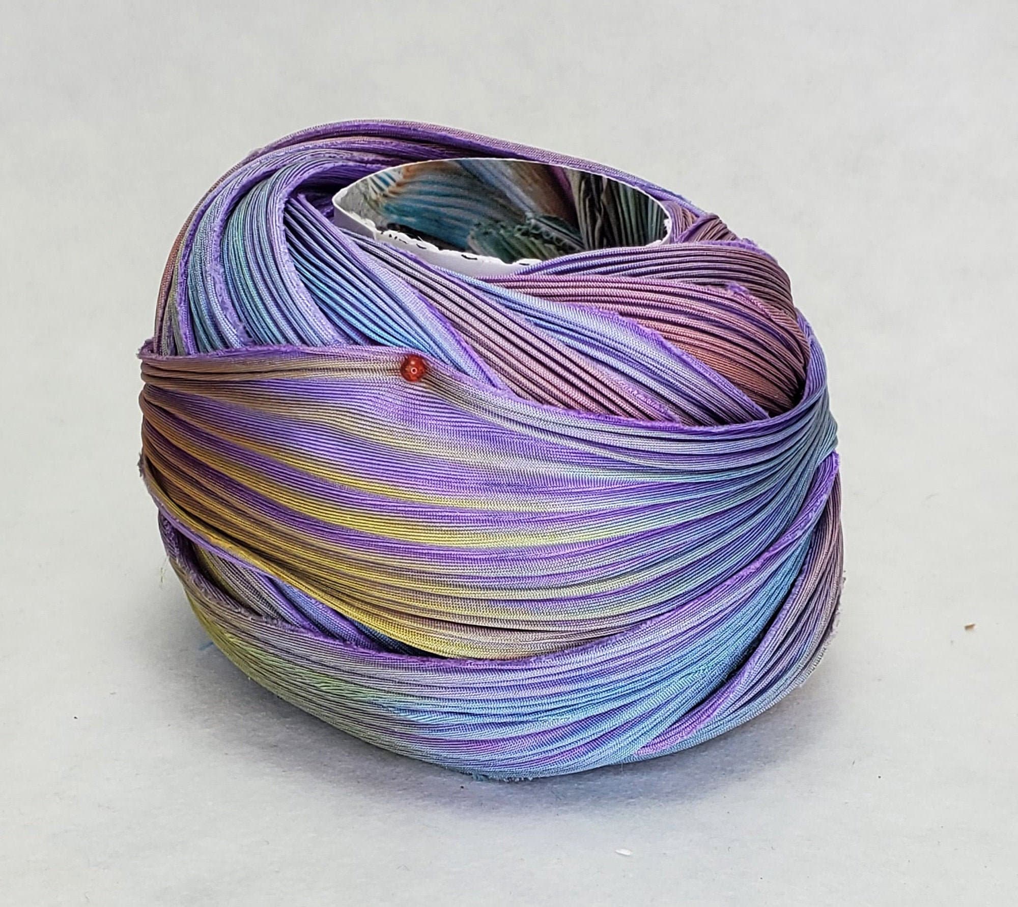 Silk Ribbon Shibori 1/2 yd Shibori Girls Hand Dyed Silk Ribbon | Etsy