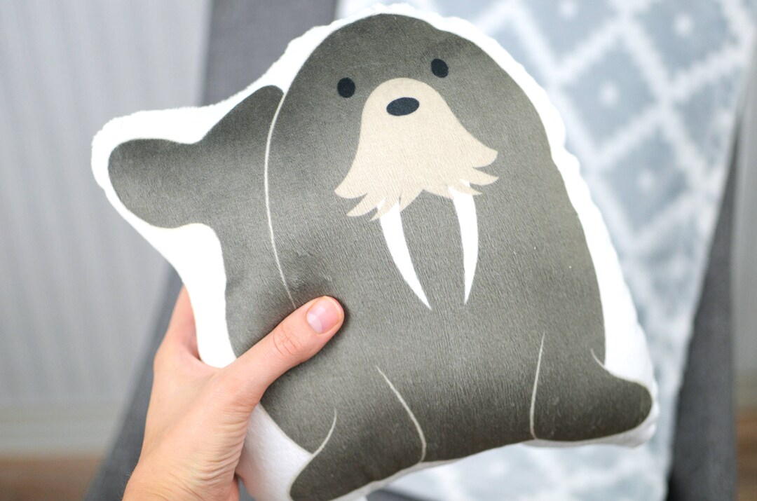 Ready to Ship Walrus Stuffed Animal. Nautical Nursery Decor. Under the ...