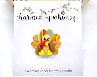 Vintage Napier Turkey Pin, Thanksgiving Brooch, Fall Jewelry, Turkey ...