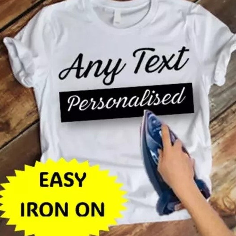 Custom Iron on Transfer - Etsy