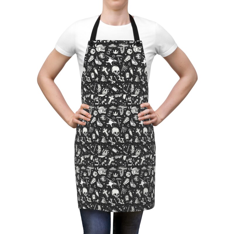 Skull Apron - Etsy