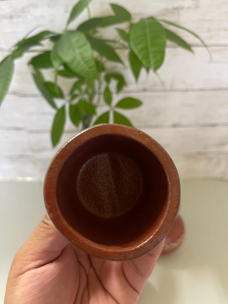 Mini Flower Vase & Water Decanter/terracotta Water Carafe/mini Botellon ...