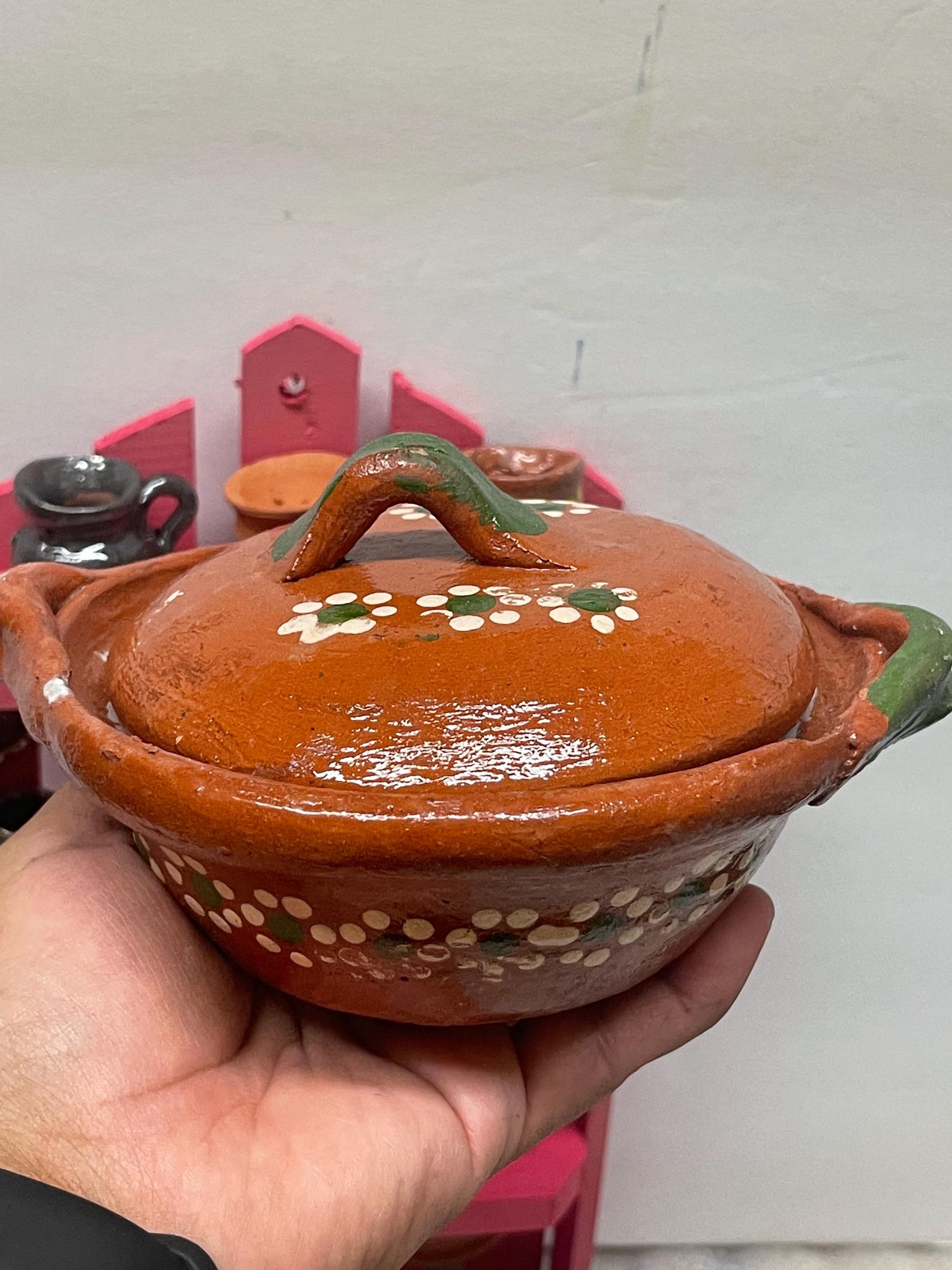 Mexican Cazuelita Scented Candle.cazuelita De Barro Candle. Organic Soy ...