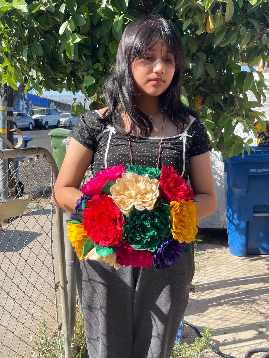 Flores Artesanales Clavel Mexicano/corn Husk Handmade Flowers Mexican ...