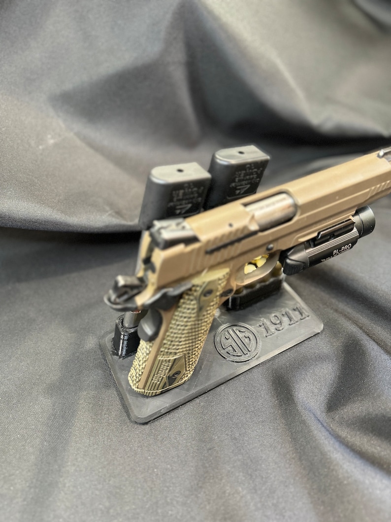 Black Kimber 1911 Display Mount - Etsy