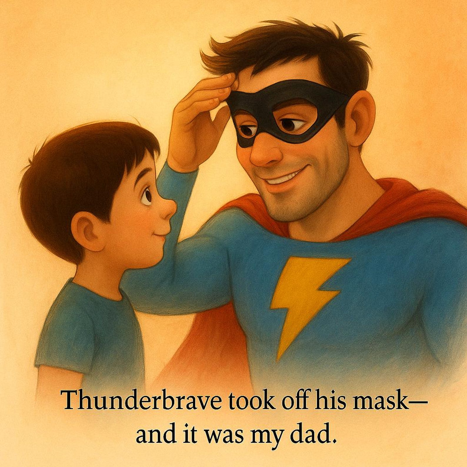 Personalized Father-child Storybook – “the Super Journey of Dad and Me ...