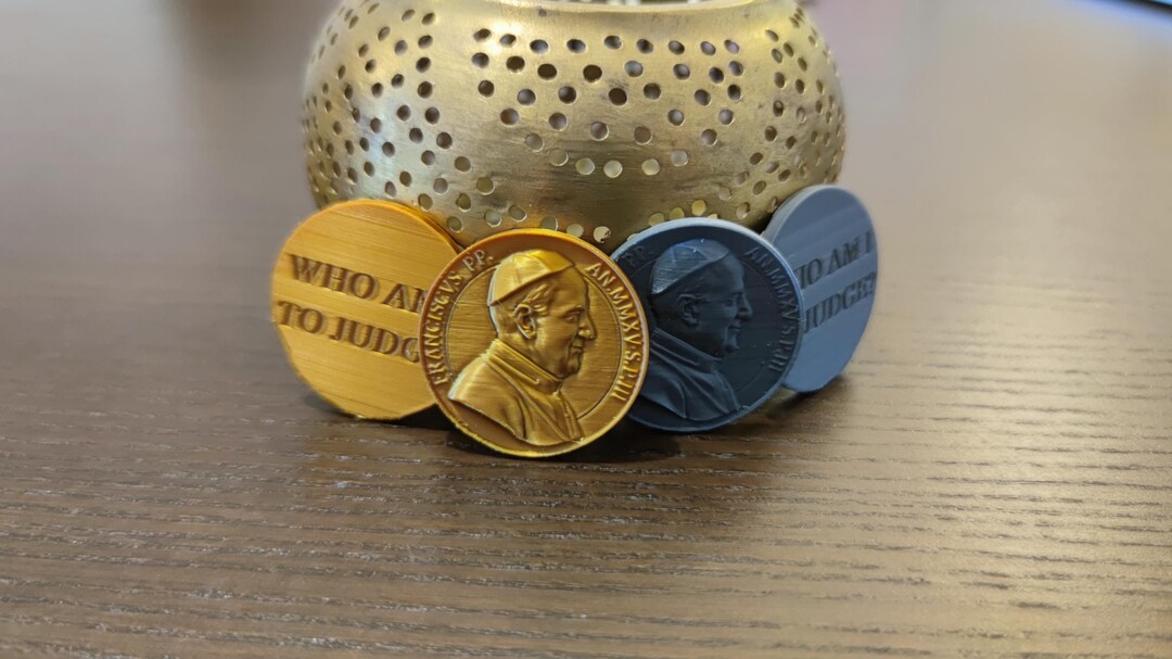 Pope Francis Coin | Franciscus PP | Francis Pope Coin | Commemorative ...