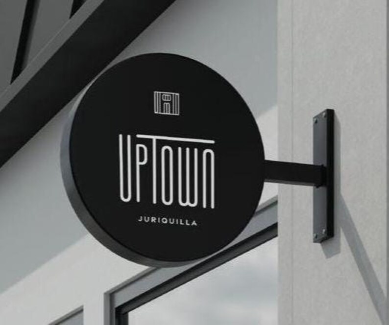 Signs for Business, Metal 3D Sign, Blade Signage, Metal Mounted Sign ...