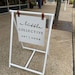 Custom Storefront Sign, A-frame Outdoor Sidewalk Signs, Sandwich ...
