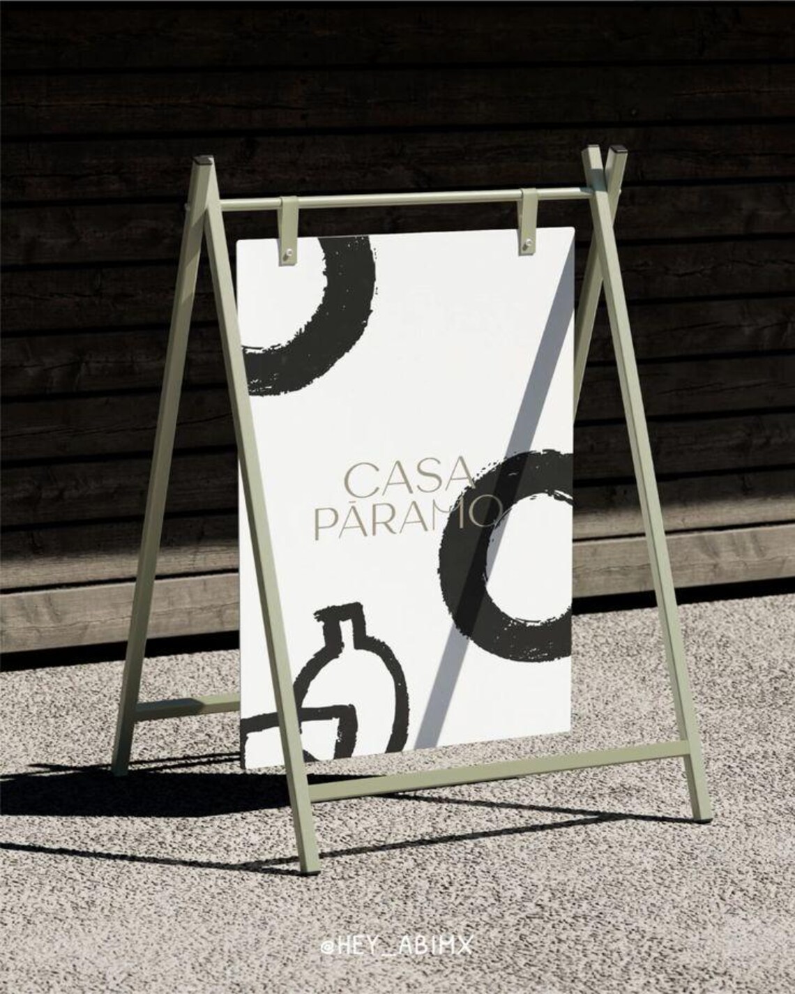 Custom Storefront Sign, A-frame Outdoor Sidewalk Signs, Sandwich ...