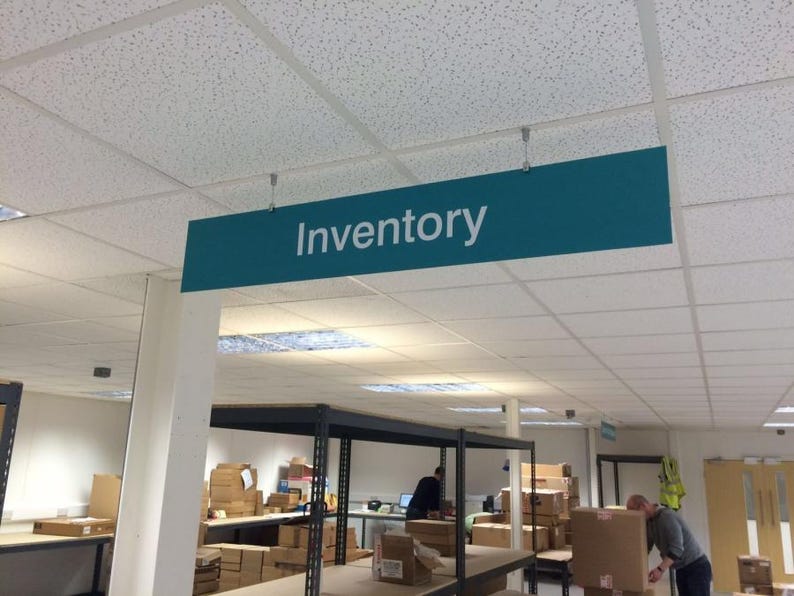 Ceiling Mounted Sign | Double Sided Sign | Adverting Display Sign ...