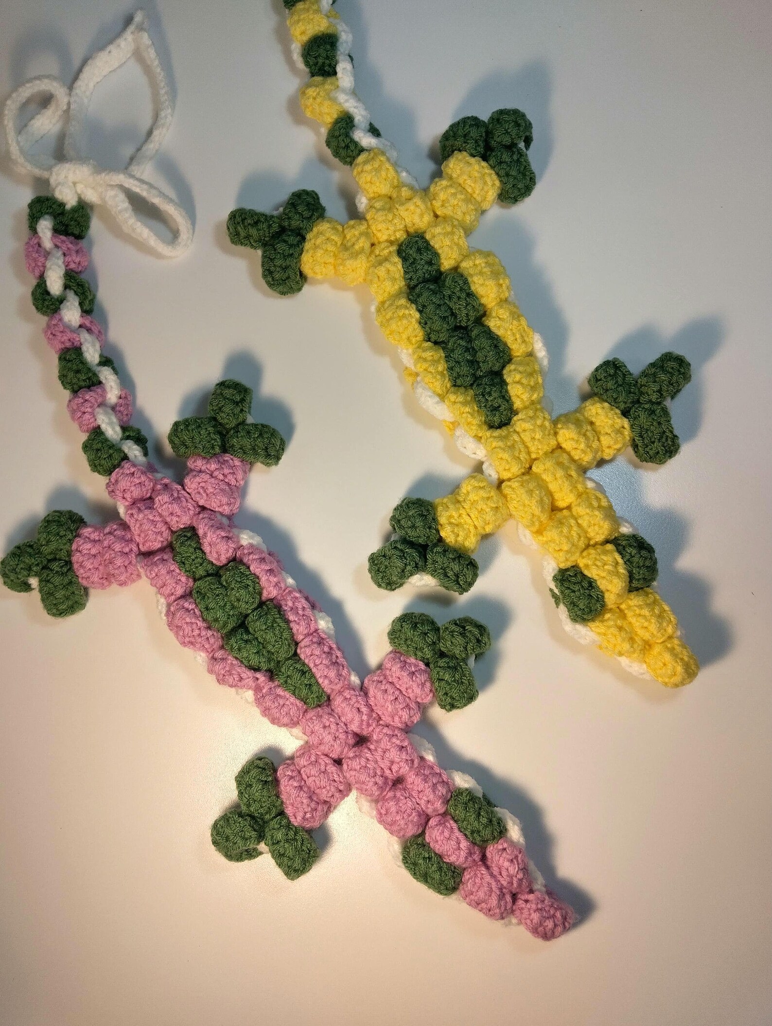 18/19 Inch Crochet Pony Bead Lizards - Etsy