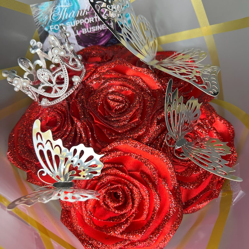 Ramo de rosas eternas* - Etsy México