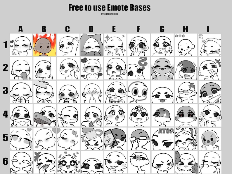 Custom Twitch Emotes Animated Emotes Vtuber Emote Anime Emote Animated ...