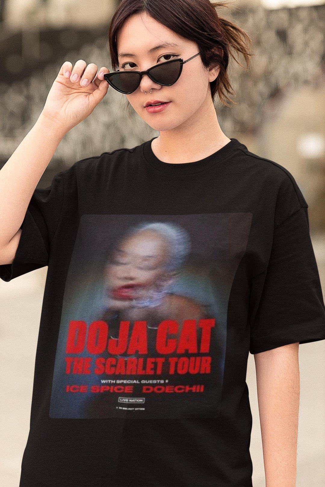 Doja Cat Shirt, Doja Cat the Scarlet Tour, the Scarlet Tour Shirt, Doja ...