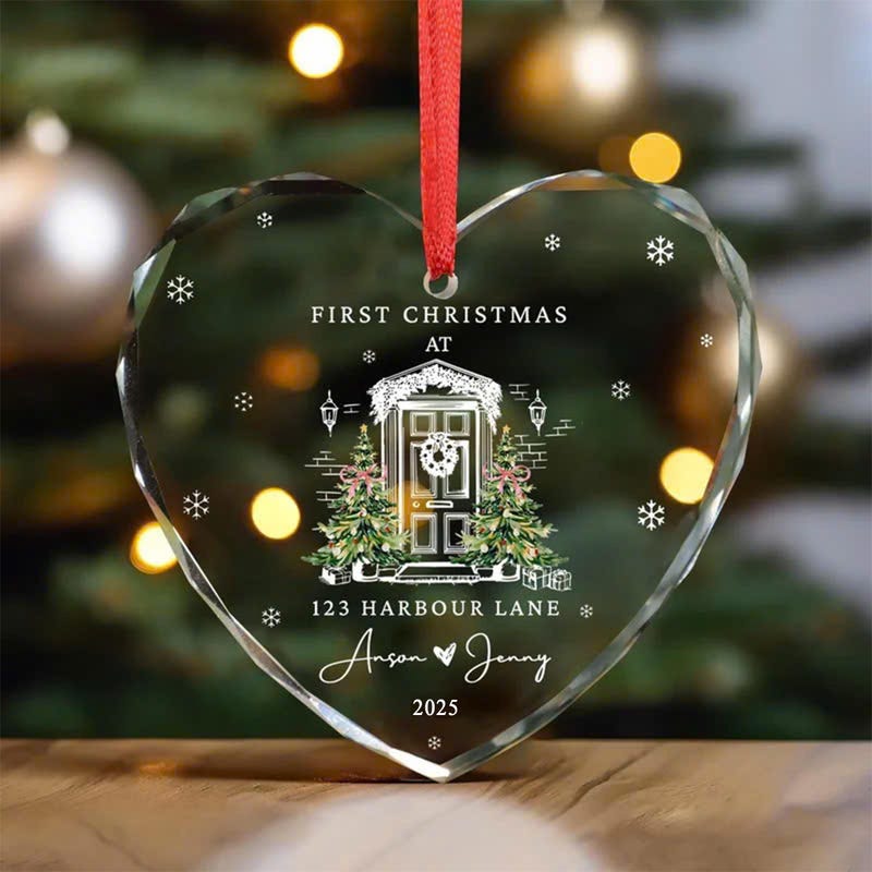 First Home Tree Ornaments - Etsy
