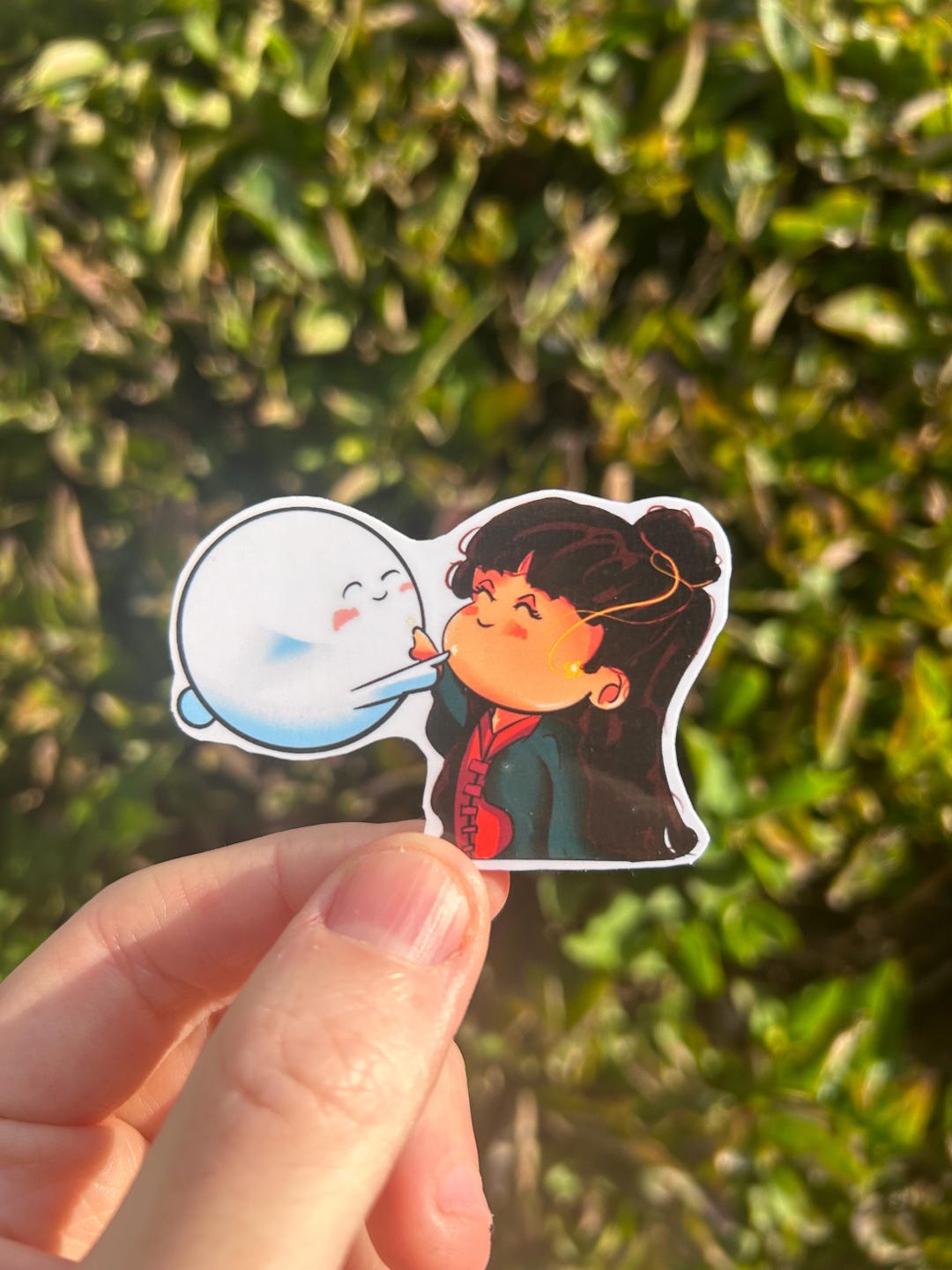 Cute Friendship Ghost Sticker - Etsy