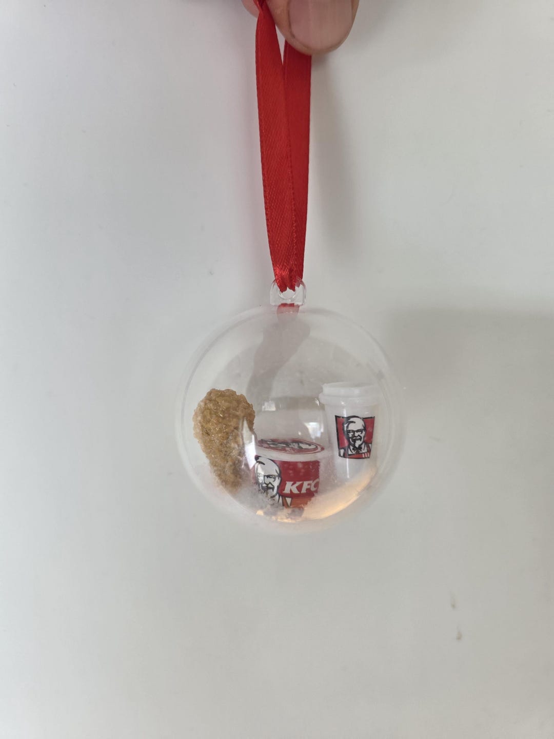 KFC Bucket Xmas Bauble - Etsy UK