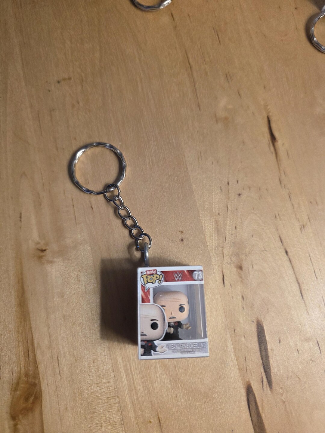 WWE Mean Gene Okerlund Bitty Pop Keyring - Etsy