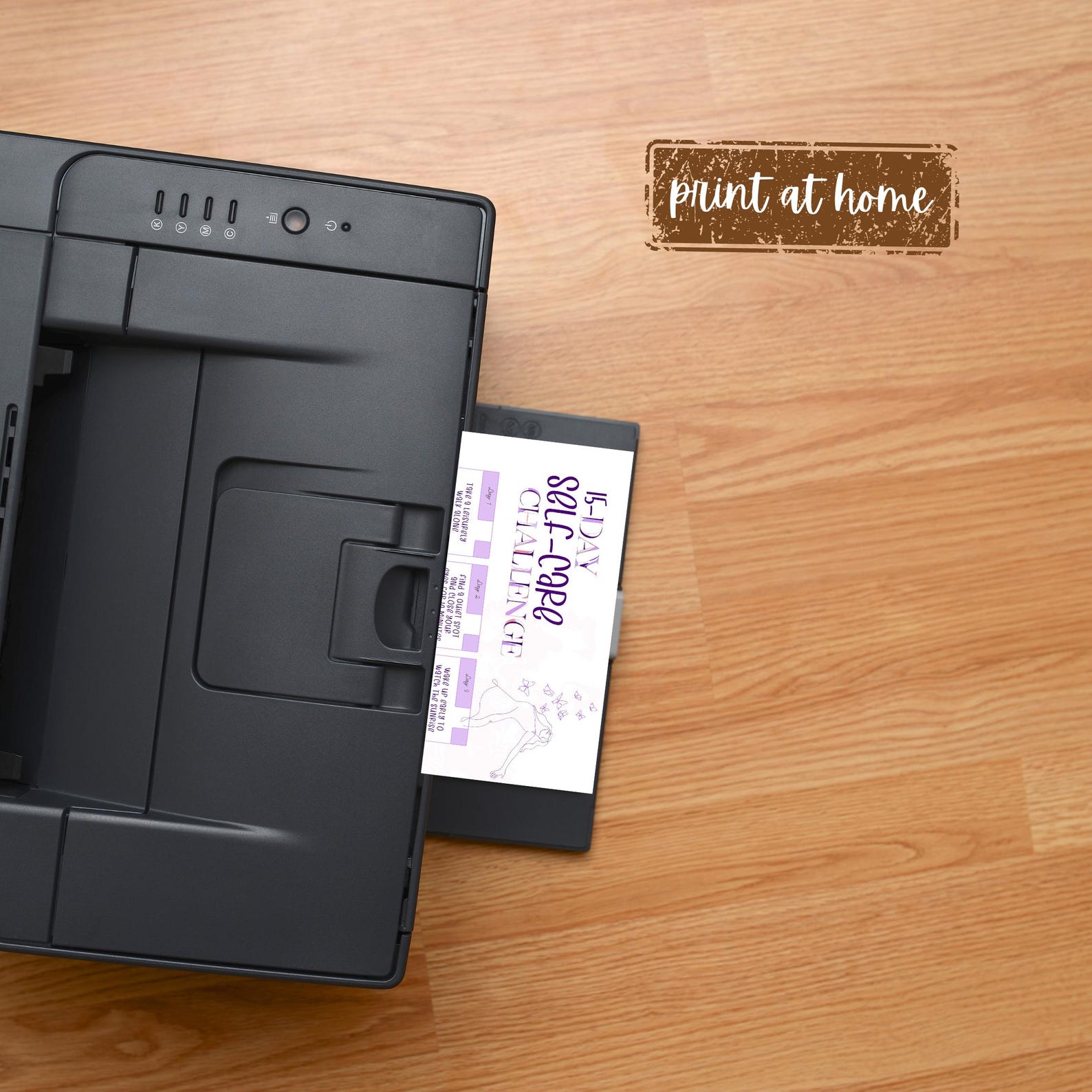 Self Care Challenge & Habit Tracker Bundle, Self Care Checklist, Self ...