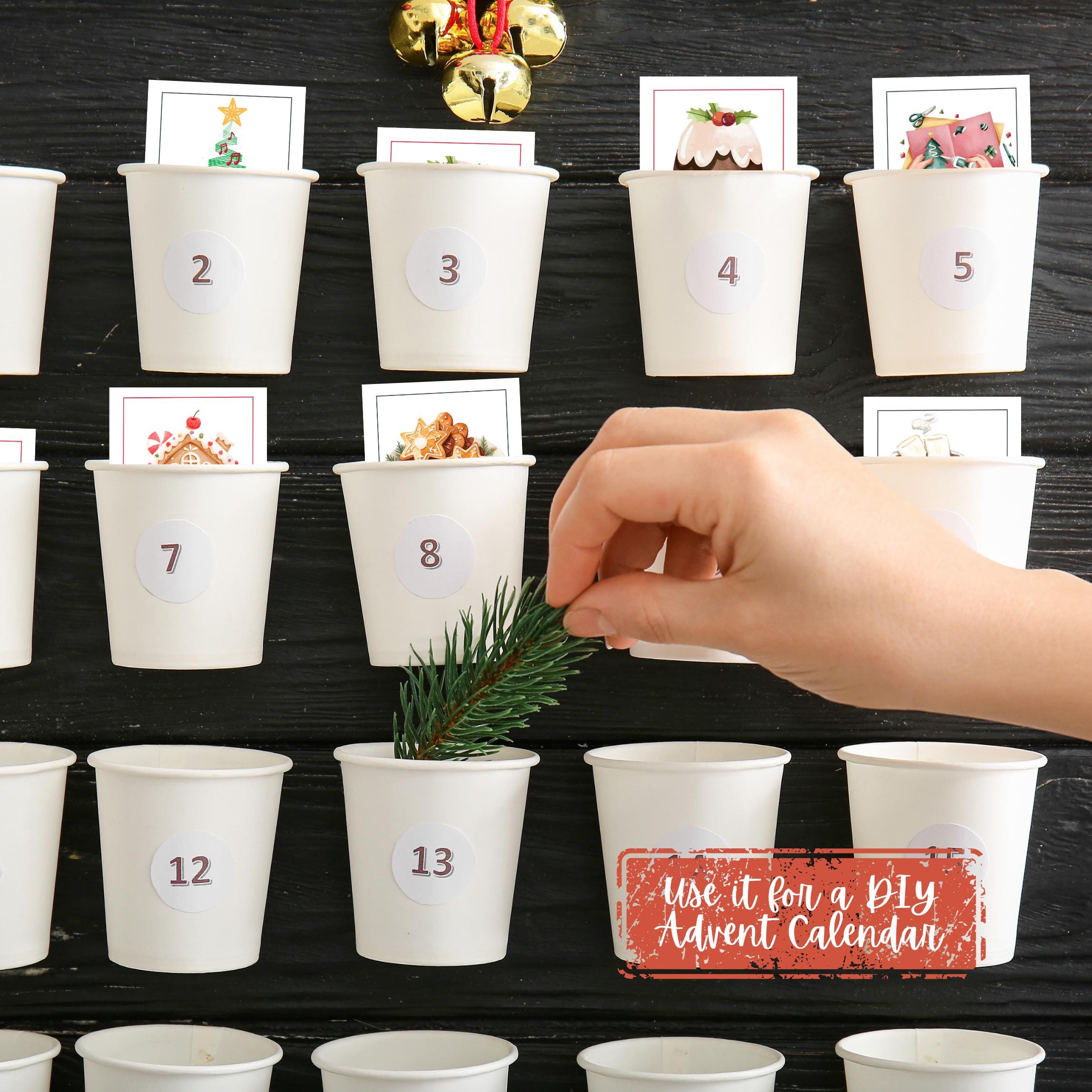 30 Christmas Activity Cards Advent Calendar Activities Family Fun ...