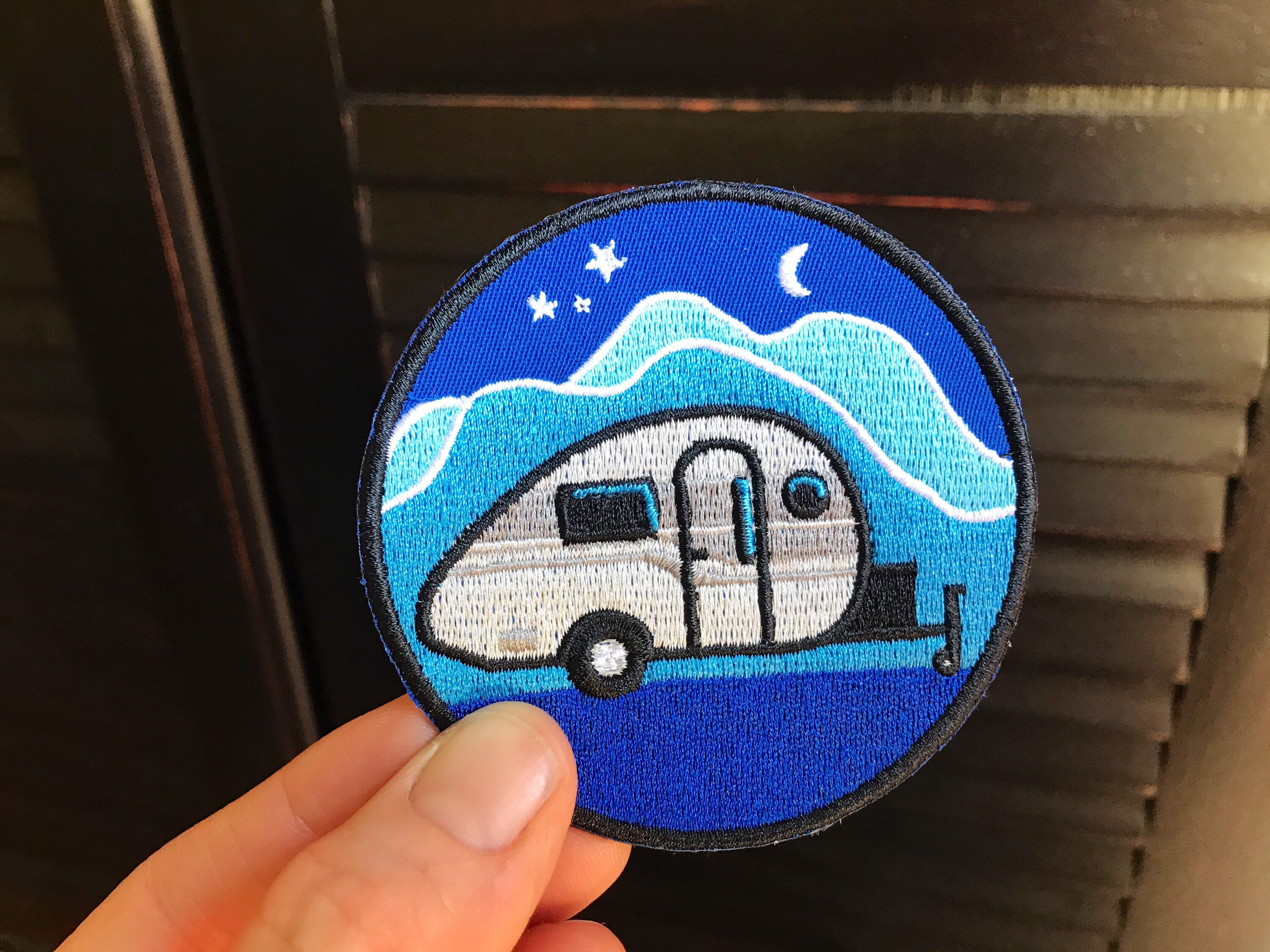 Tab400, T@B400, T@B, Tab Trailer, Embroidered Patch, Happy Camper ...