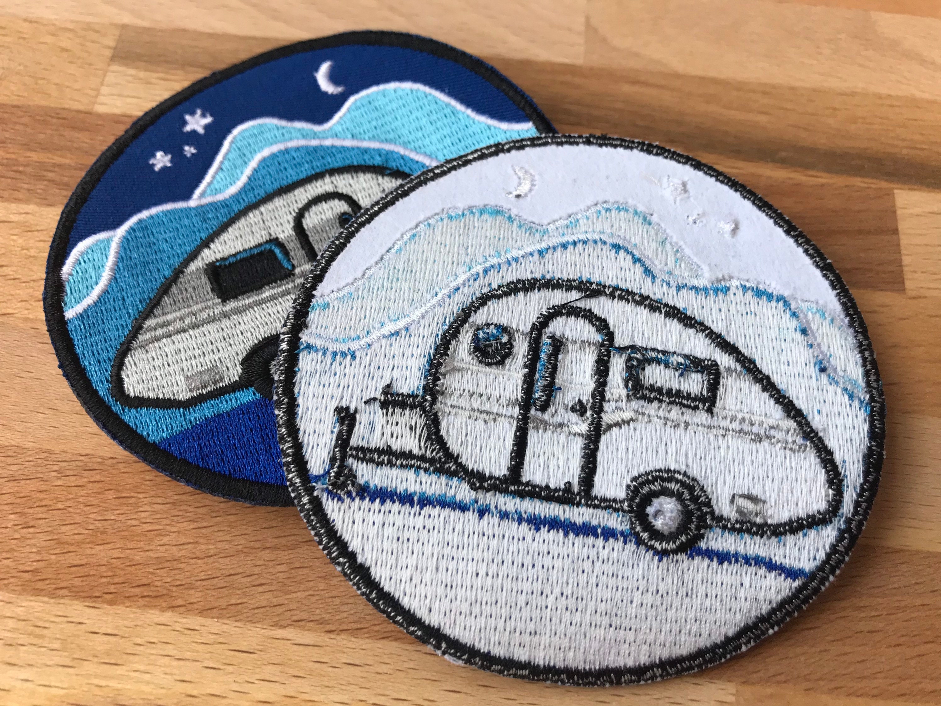 Tab400, T@B400, T@B, Tab Trailer, Embroidered Patch, Happy Camper ...