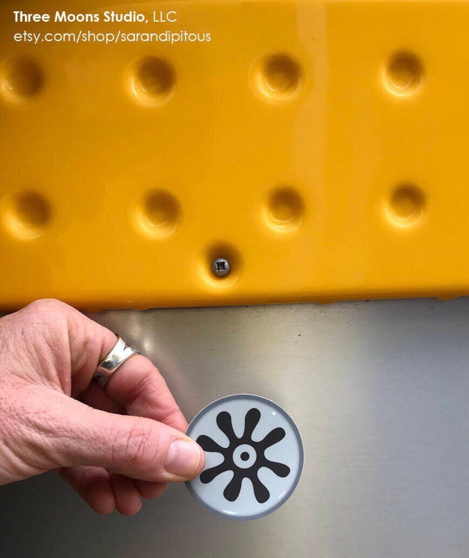 Tab Trailer Splat Vinyl Sticker: Ding Cover, Camper Decor - Etsy