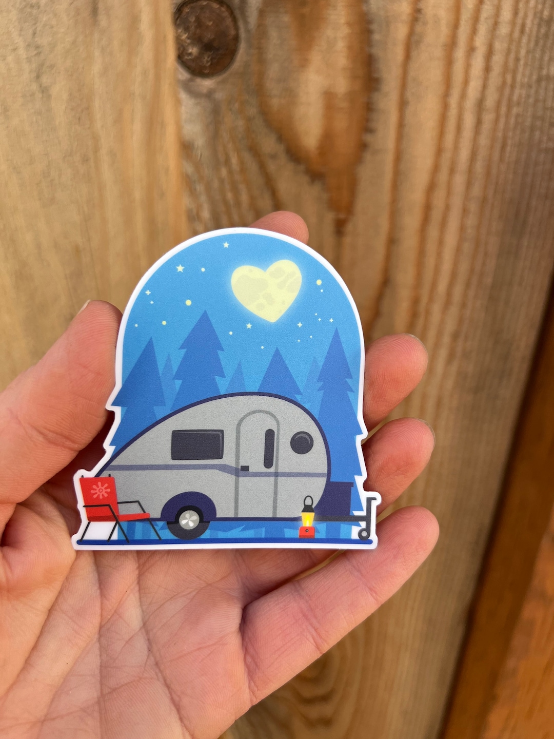 Tab400 in the Woods Sticker - Tab 400 Trailer, Tab Caravan, Nucamp, Tab ...