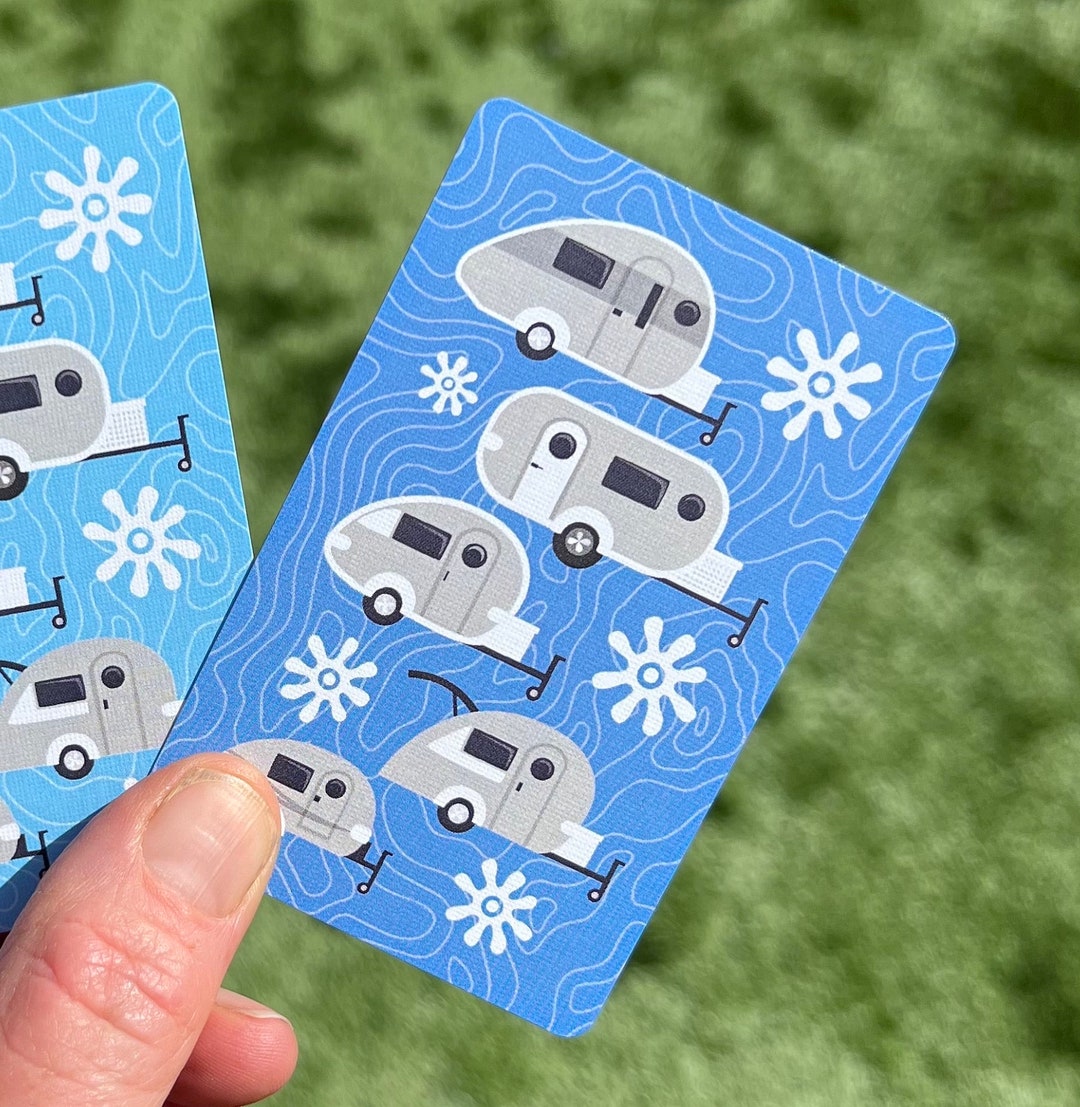 Tab Trailers Playing Cards : DARK BLUE - Etsy