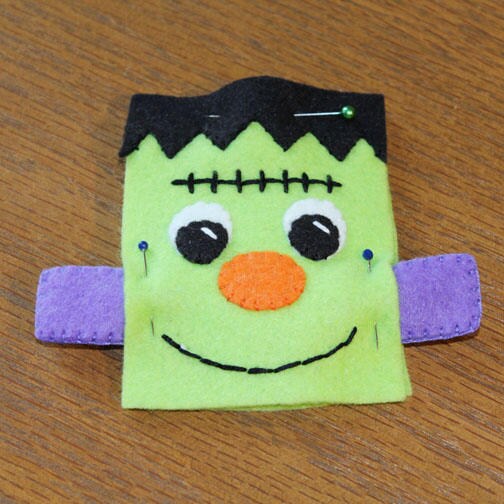 DIY PDF Frankenstein’s Monster Halloween Felt Plush Sewing Ornament ...