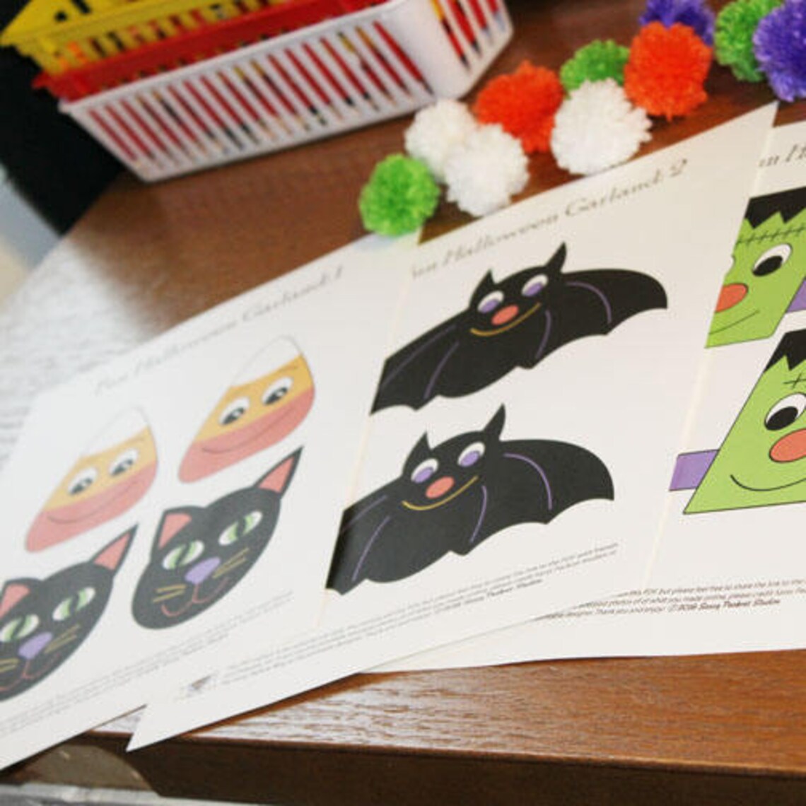 DIY PDF Black Cat Face Felt Halloween Pattern - Etsy