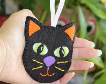 Felt Cat Face Pattern - Etsy