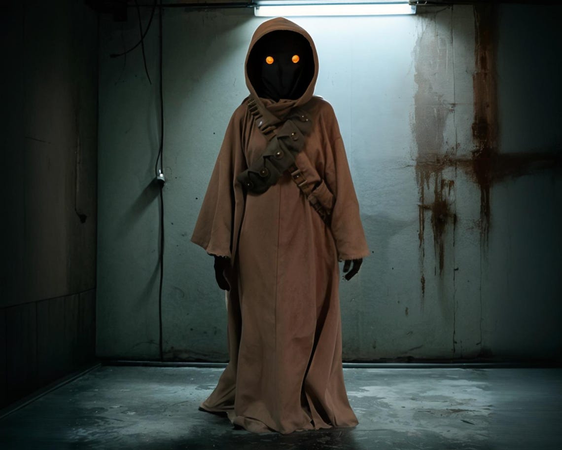 Jawa Inspired Hooded Robe 501st Legion Scavenger | Jawa Desert Costume ...