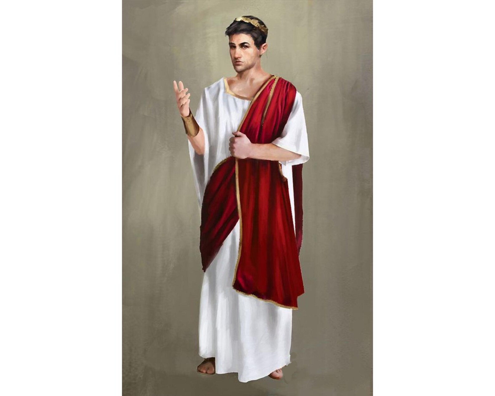 Mens Roman Toga: Ancient Traditional Toga Dress - Etsy