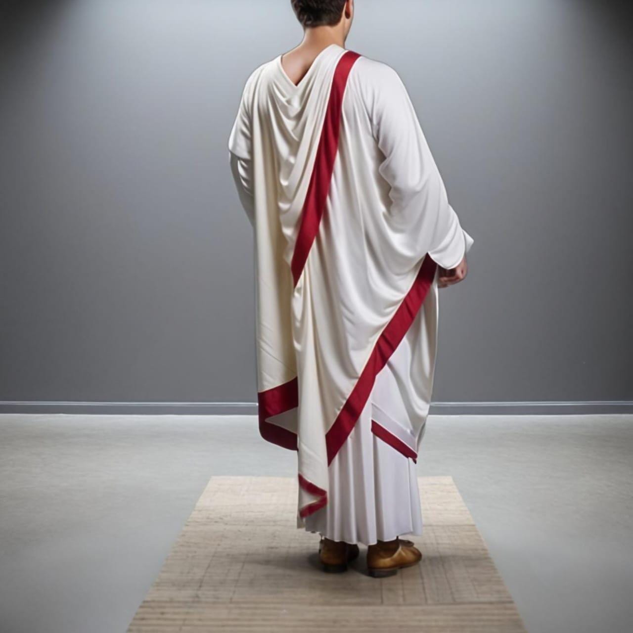 Men's Cotton Roman Toga Costume, Greek Senator Outfit - Etsy