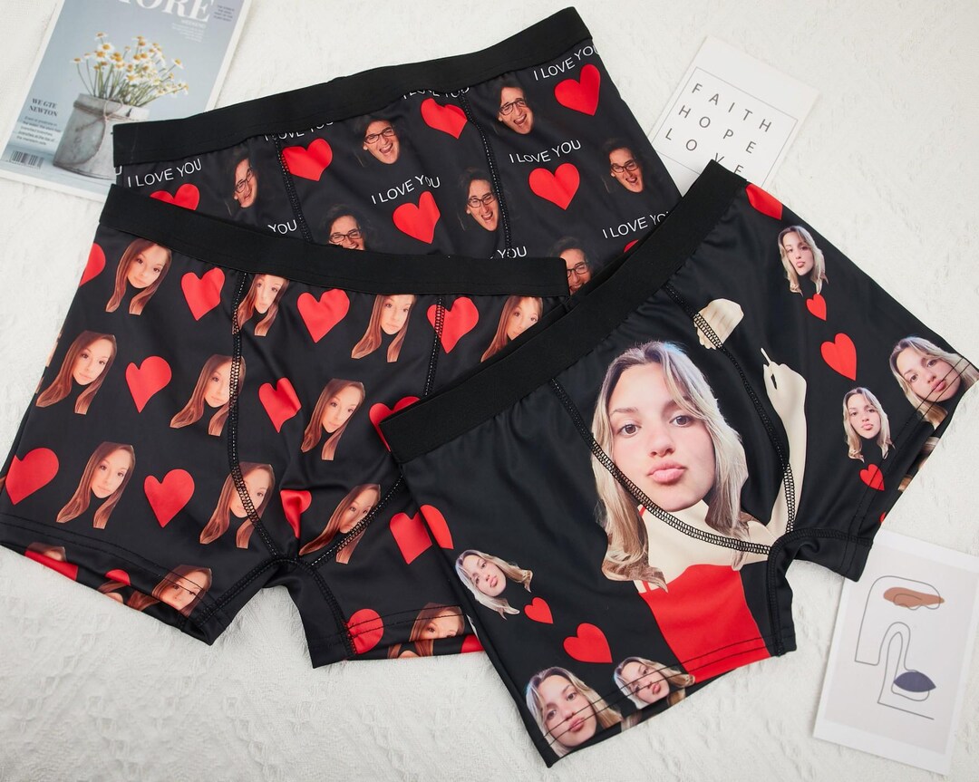 Face Boxer Briefs,custom Photo Boxer Briefs,custom Face Boxer Briefs ...