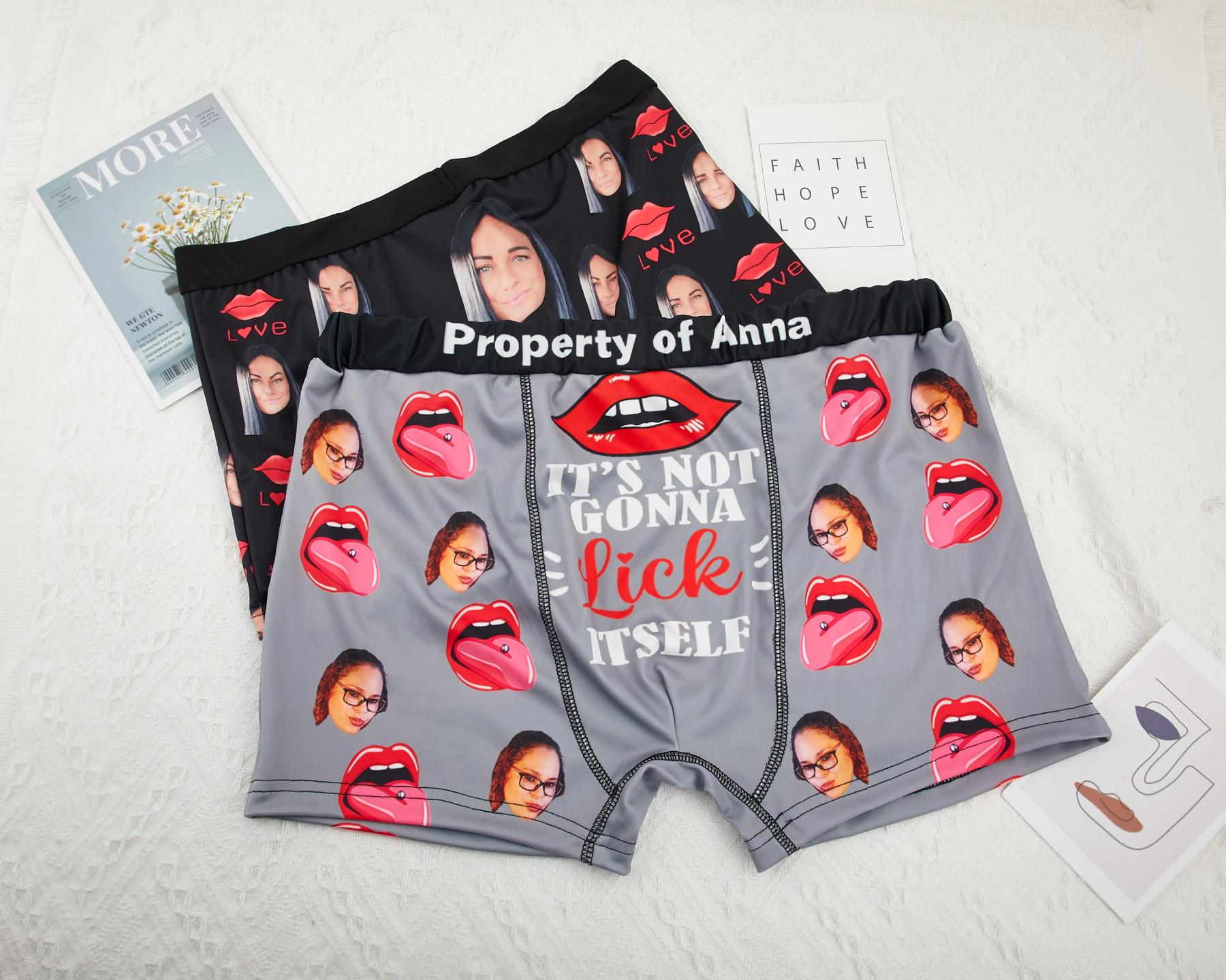 Custom Face Underwear,photo Boxers,personalized Boxers With Face,custom ...