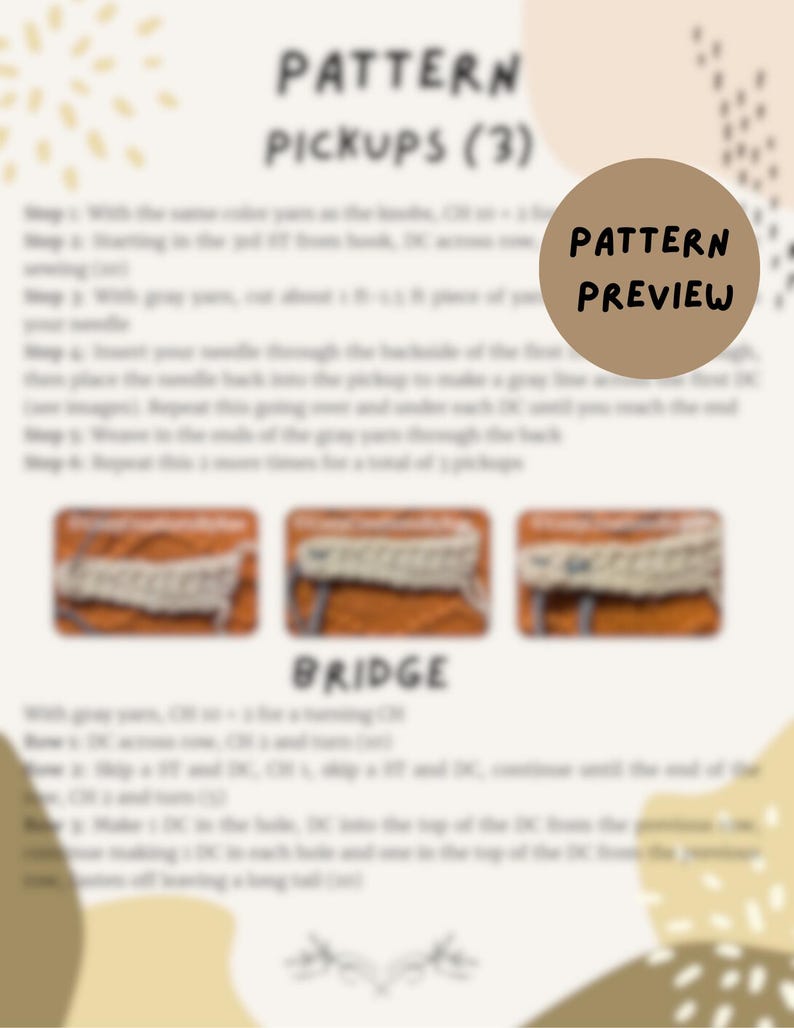 PDF Crochet Electric Guitar Tote Bag Pattern Easy Beginner Music Gift ...