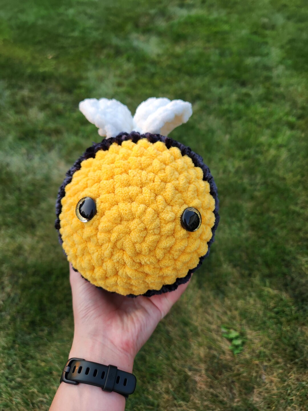 Super Cute Chunky Crochet Bee Crochet - Etsy