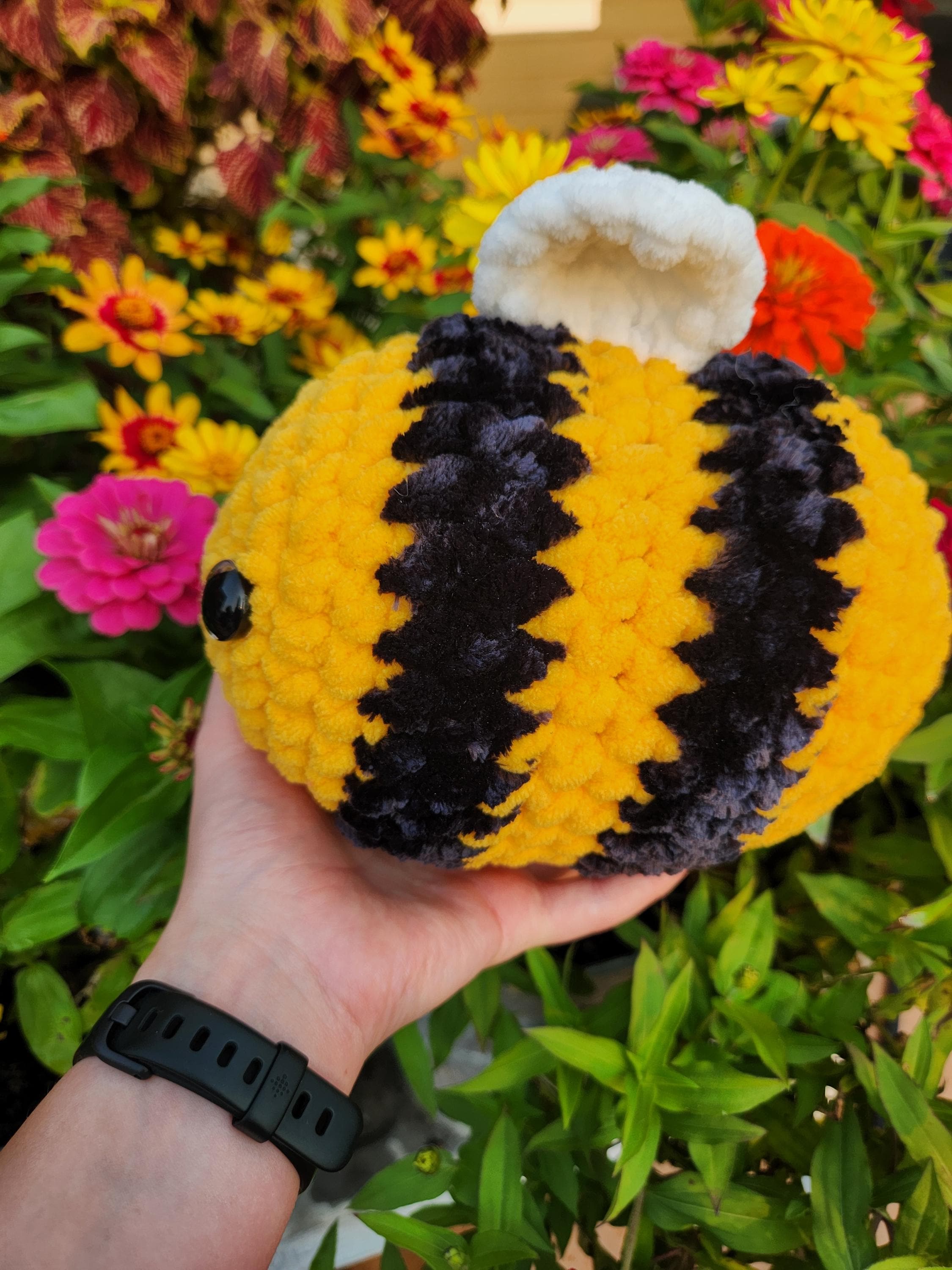 Super Cute Chunky Crochet Bee Crochet - Etsy